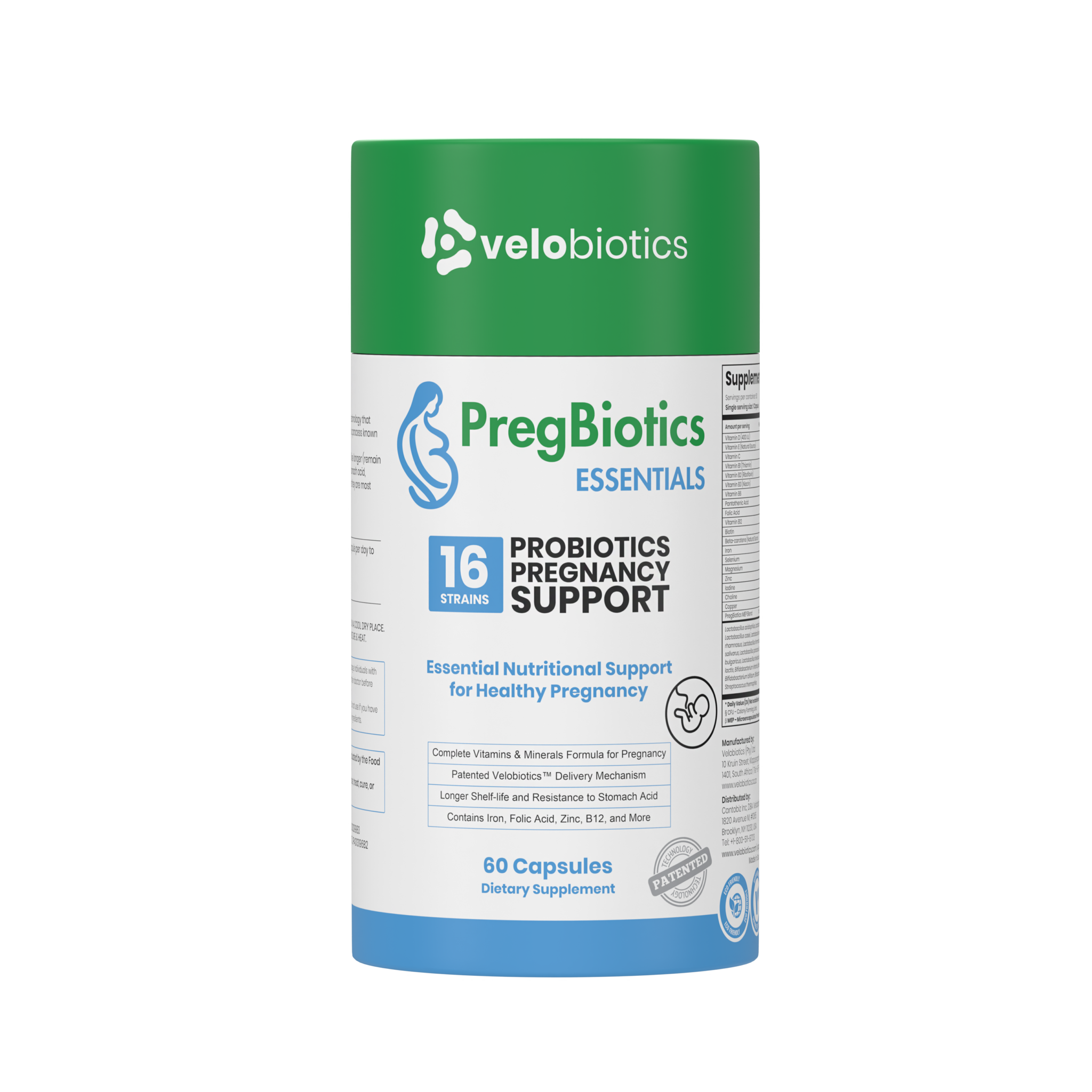 PregBiotics Essentials - Prenatal Care for You and Baby – Velobiotics